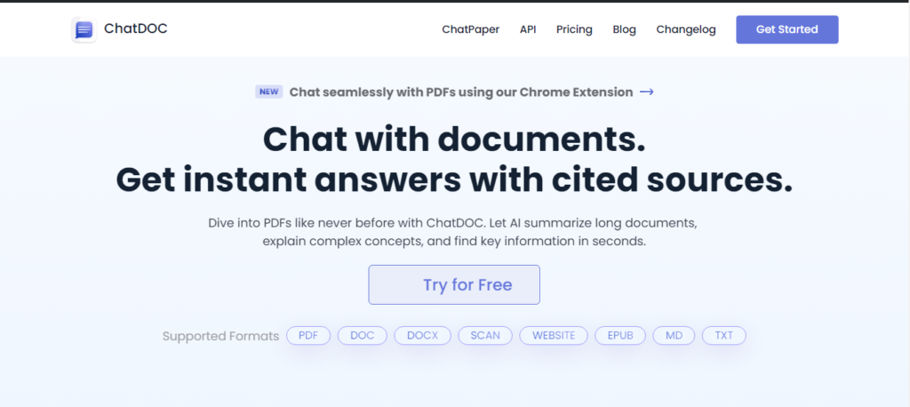 ChatDoc Review: AI Document Assistant and Its Top 3 Alternatives