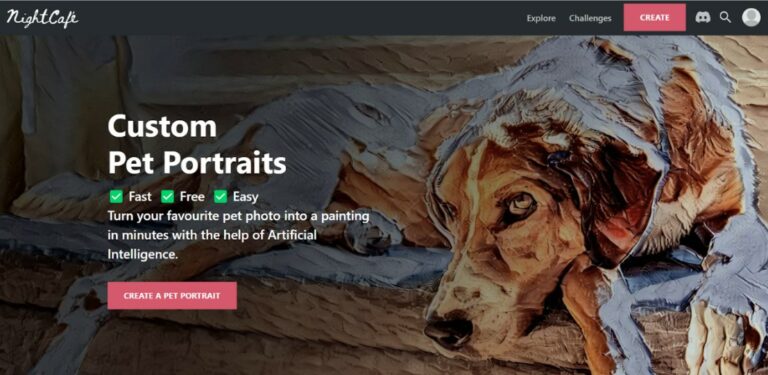 Best 4 Free Pet Portrait Generators: How to Make Digital Pet Portraits