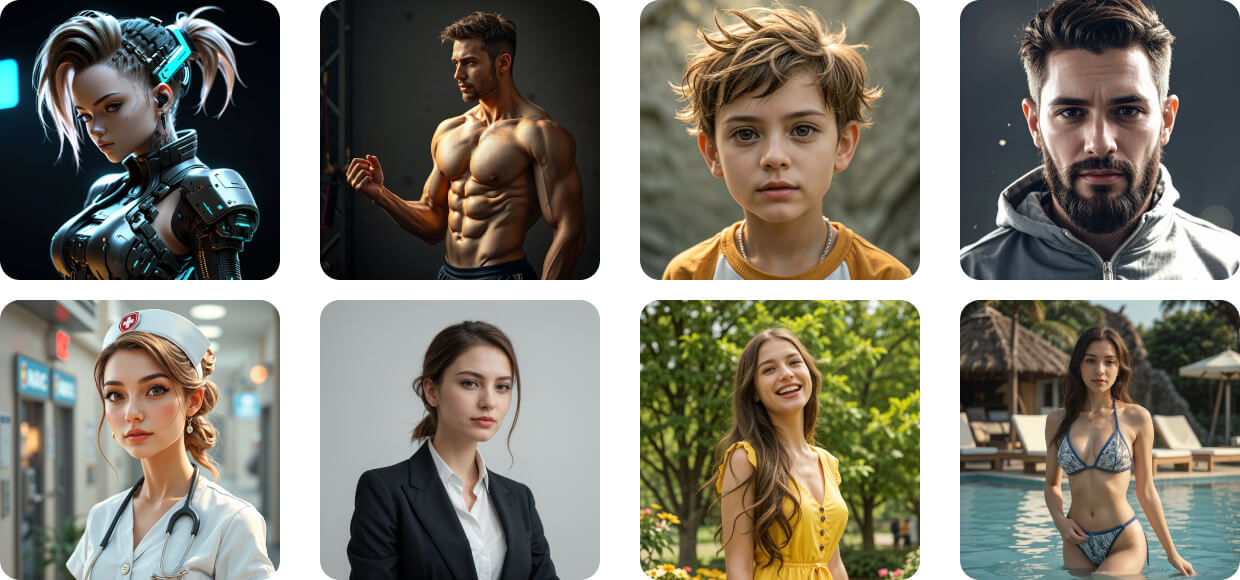 Free Online AI Human Generator (No sign-up)