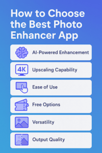 15 Best Photo Enhancer App for iPhone or Android (2025 Guide)